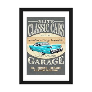 iCanvas "Elite Classic Cars Garage" by Lantern Press - Bed Bath & Beyond - 37450892